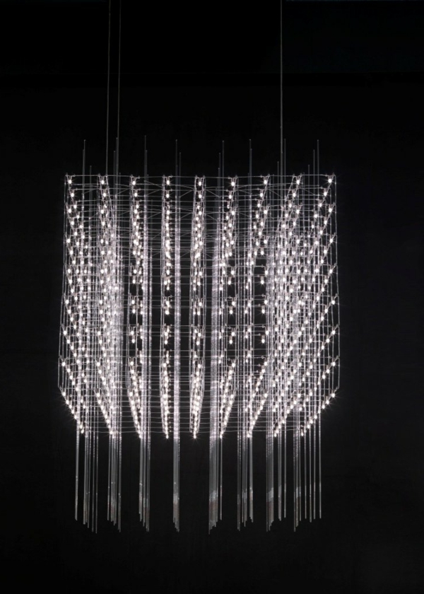 Le lustre led - la féérie de la lumière nouvelle - Archzine.fr