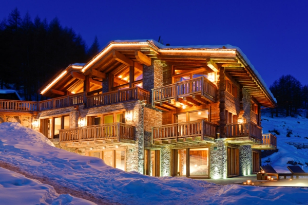 Le confort et la beauté du chalet suisse en photos - Archzine.fr