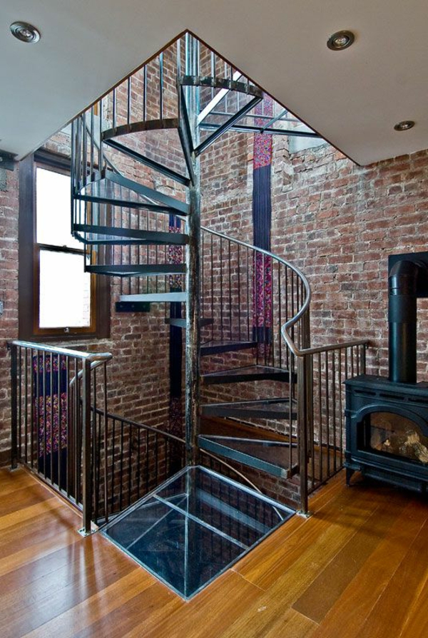 Designs captivants d’escalier loft