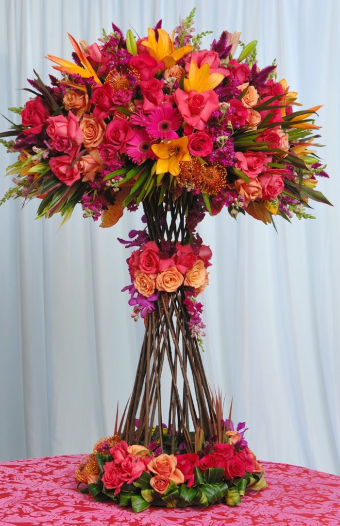 L' art floral moderne - jolis arrangements de fleurs fraîches - Archzine.fr