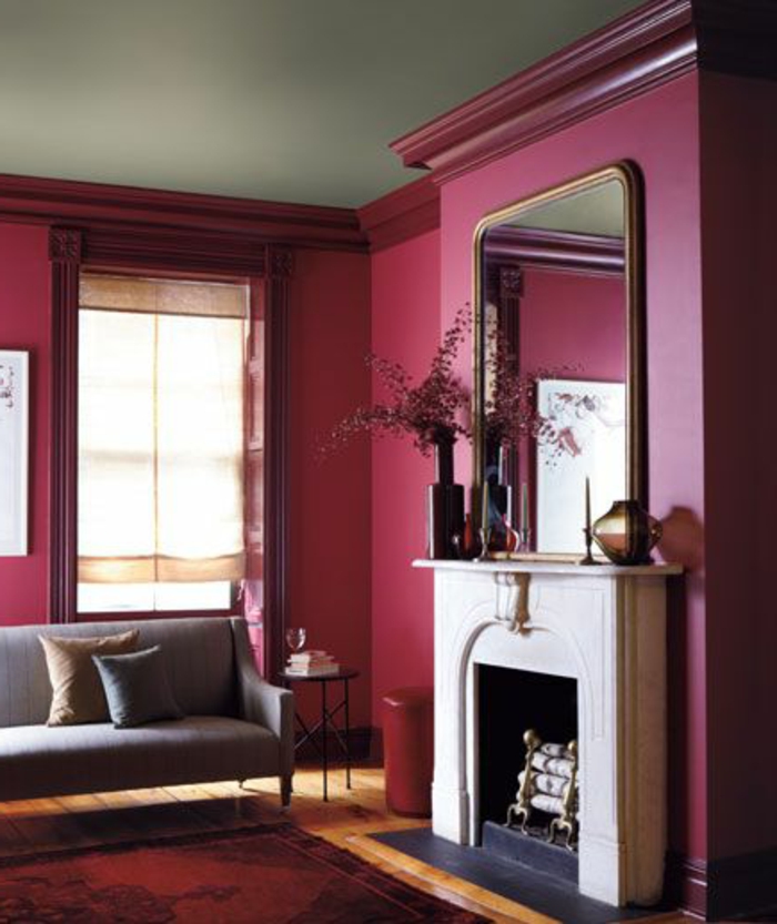 La couleur bordeaux peut être un joli accent dans l’intérieur! 40 super ...