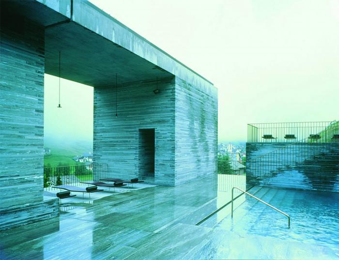 Thermes de spa contemporains – eaux curatives et jolie architecture