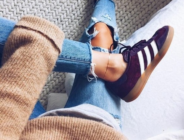 Les sneakers femme, comment les porter avec style? 85 photos!