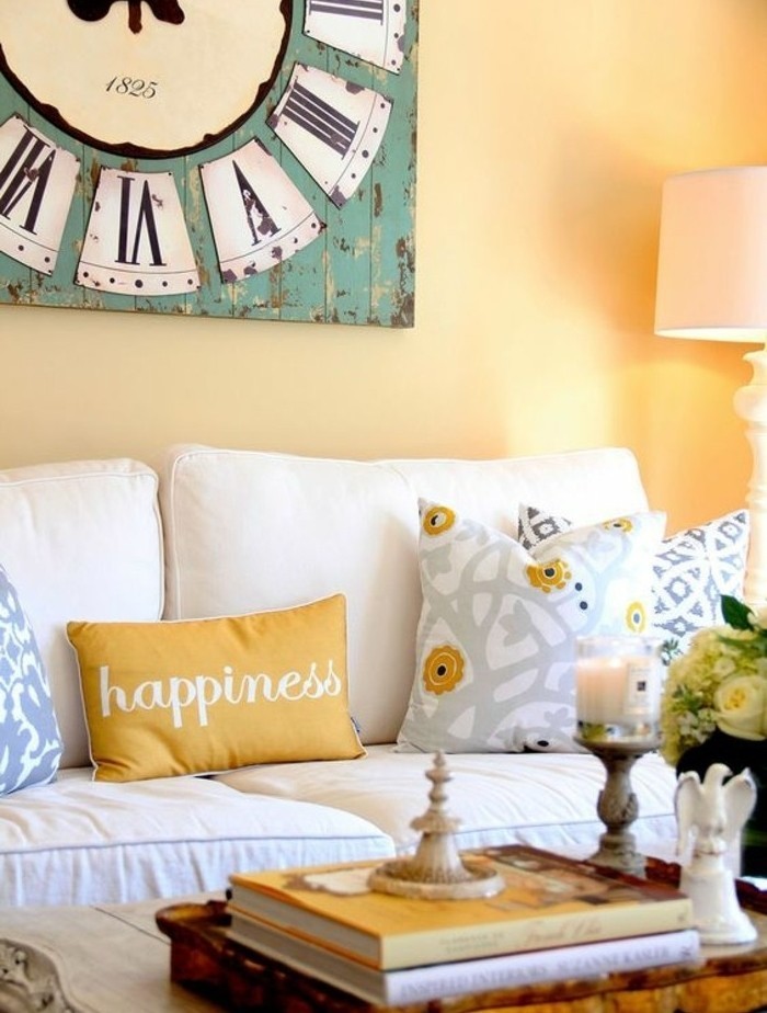 Couleur peinture salon - conseils et 90 photos pour vous inspirer