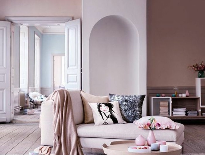 Couleur peinture salon – conseils et 90 photos pour vous inspirer