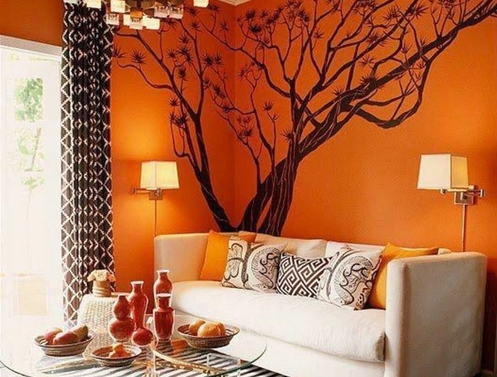 Couleur peinture salon – conseils et 90 photos pour vous inspirer