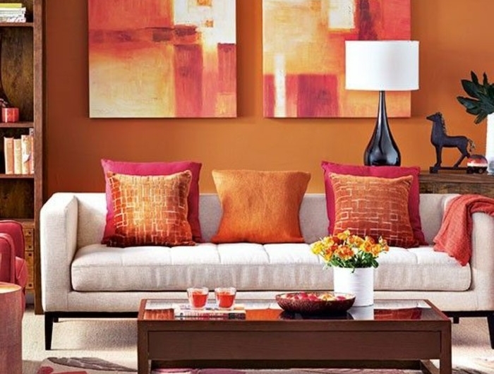 Couleur peinture salon – conseils et 90 photos pour vous inspirer