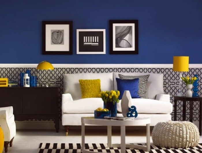 Couleur peinture salon – conseils et 90 photos pour vous inspirer