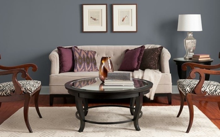 Couleur peinture salon – conseils et 90 photos pour vous inspirer