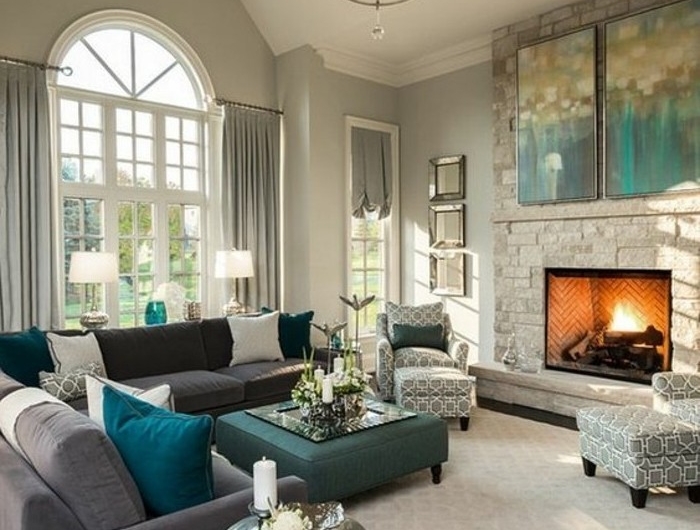 Couleur peinture salon – conseils et 90 photos pour vous inspirer