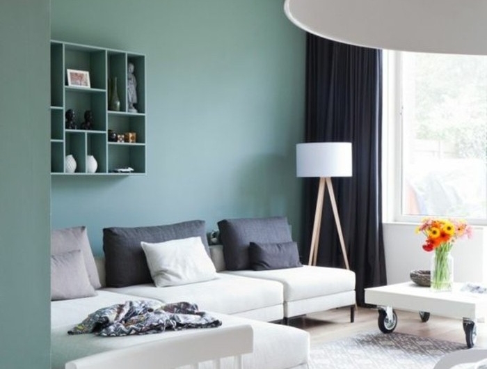 Couleur peinture salon – conseils et 90 photos pour vous inspirer