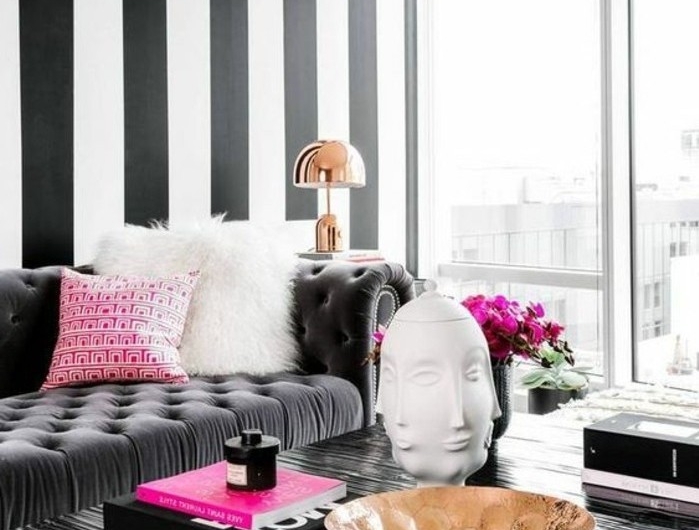 Couleur peinture salon – conseils et 90 photos pour vous inspirer