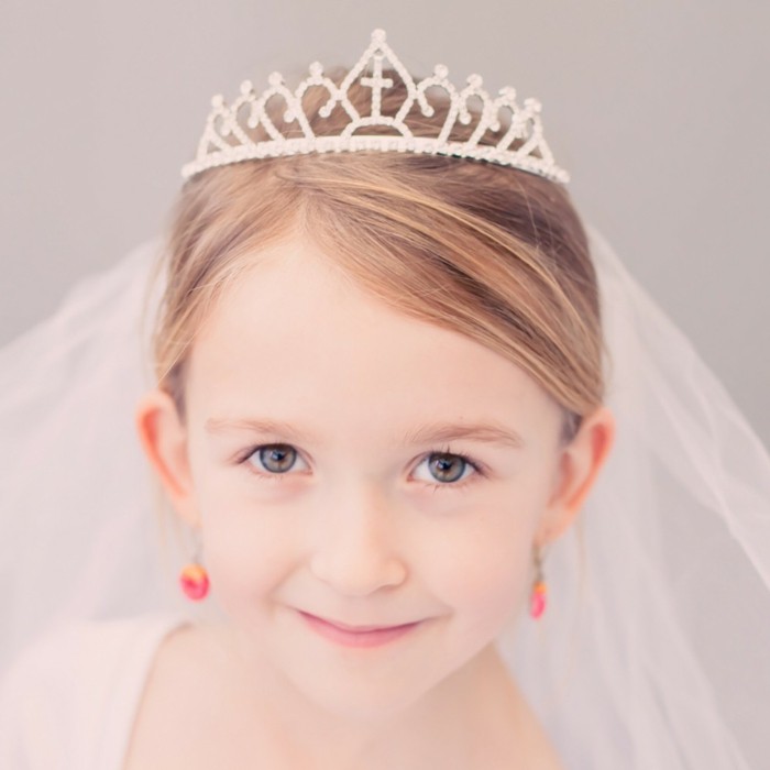 Coiffure communion - 60 idées géniales pour les petites demoiselles