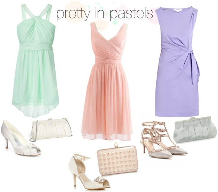 Une robe pastel pour mariage – comment s’habiller avec style pour le ...