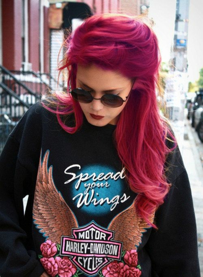 Les cheveux rose foncé ou pastel – une tendance flashy en 81 photos