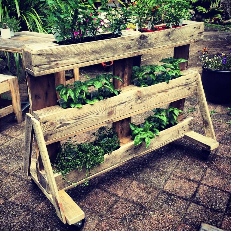 Fabriquer Une Jardiniere Avec Des Palettes