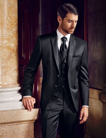 Costume 3 pièces homme – tenue de salon en trois actes