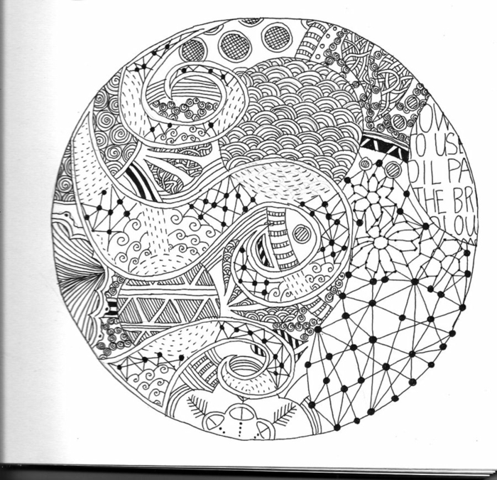 Le dessin géométrique en beaucoup d’exemples inspirants