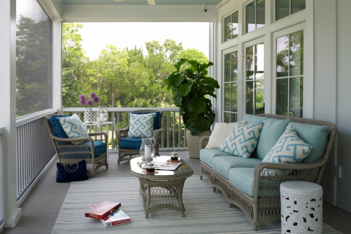 L’aménagement de véranda pratique et joli – 70 exemples de beau style