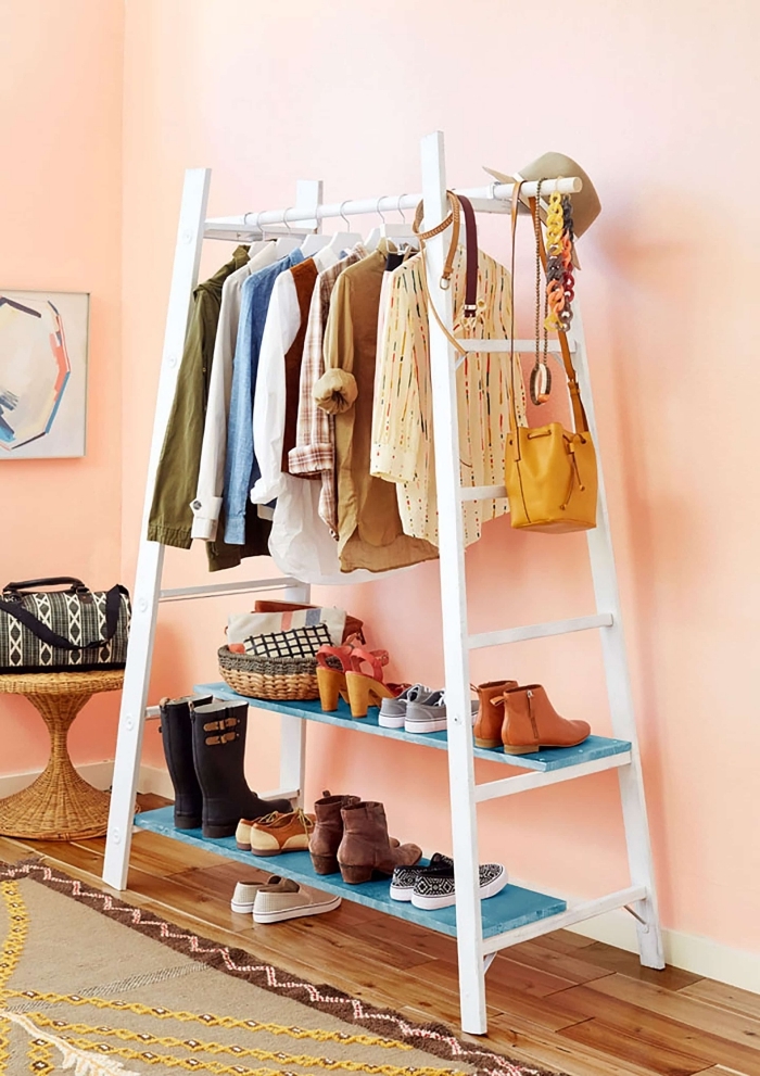 Idée de rangement avec matériaux récup pour optimiser sans gaspiller