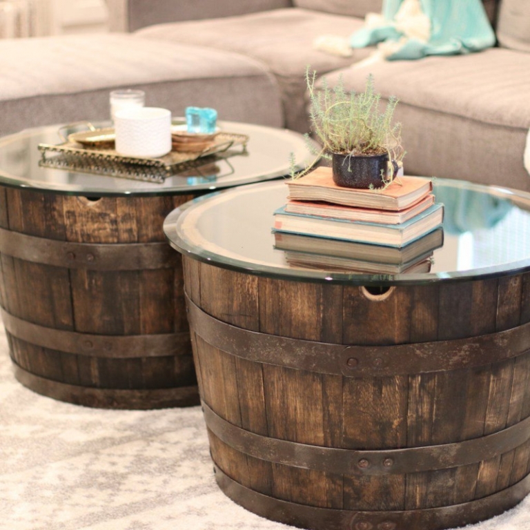 Déco avec tonneau pour ajouter une touche rustique à votre demeure