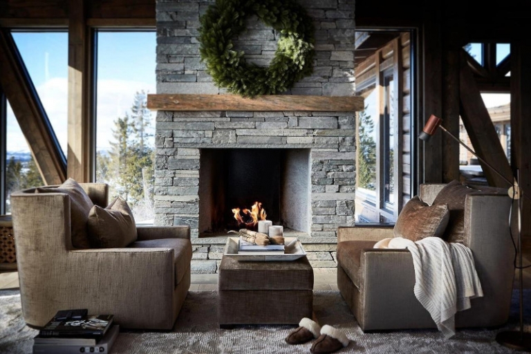 Réchauffez votre intérieur grâce aux codes de la déco chalet cocooning