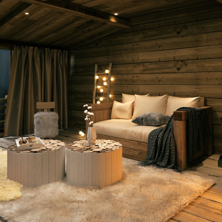 Réchauffez votre intérieur grâce aux codes de la déco chalet cocooning