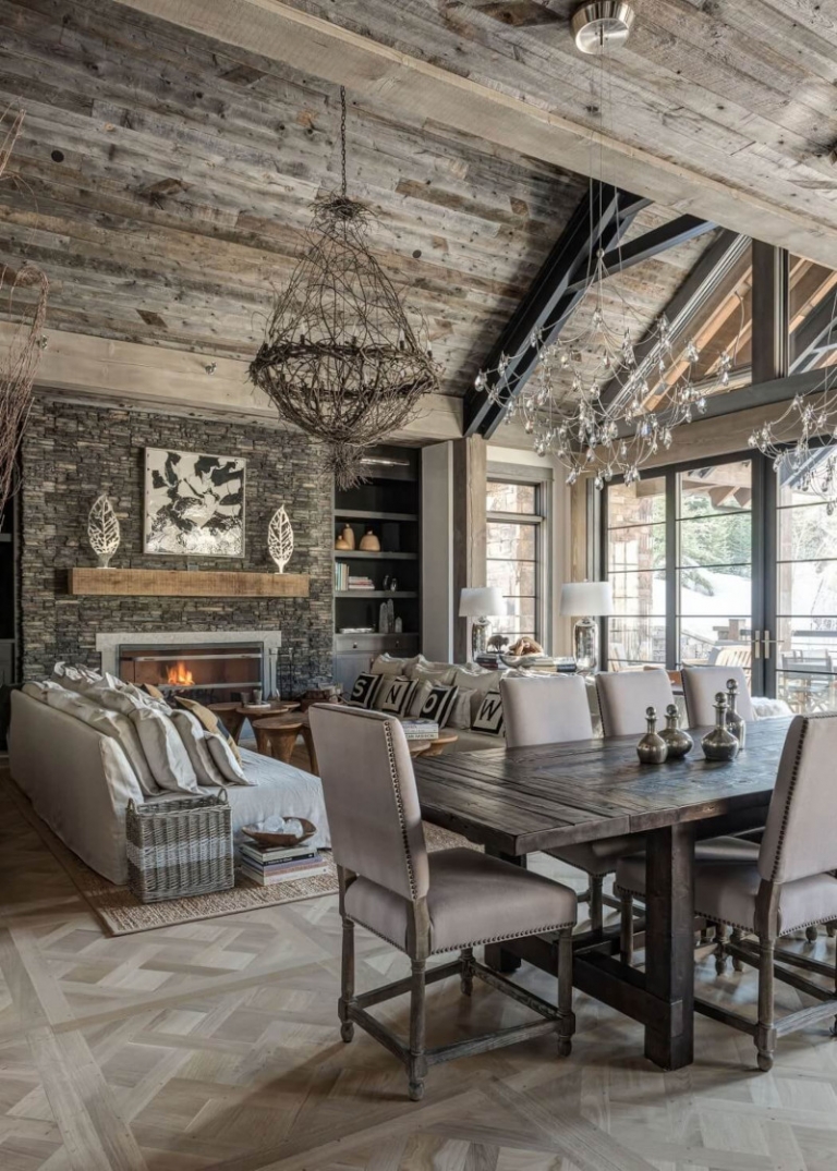 Réchauffez votre intérieur grâce aux codes de la déco chalet cocooning