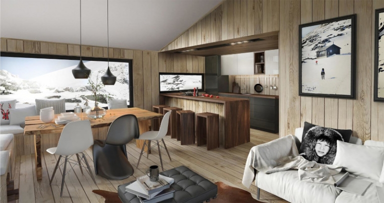 Réchauffez votre intérieur grâce aux codes de la déco chalet cocooning