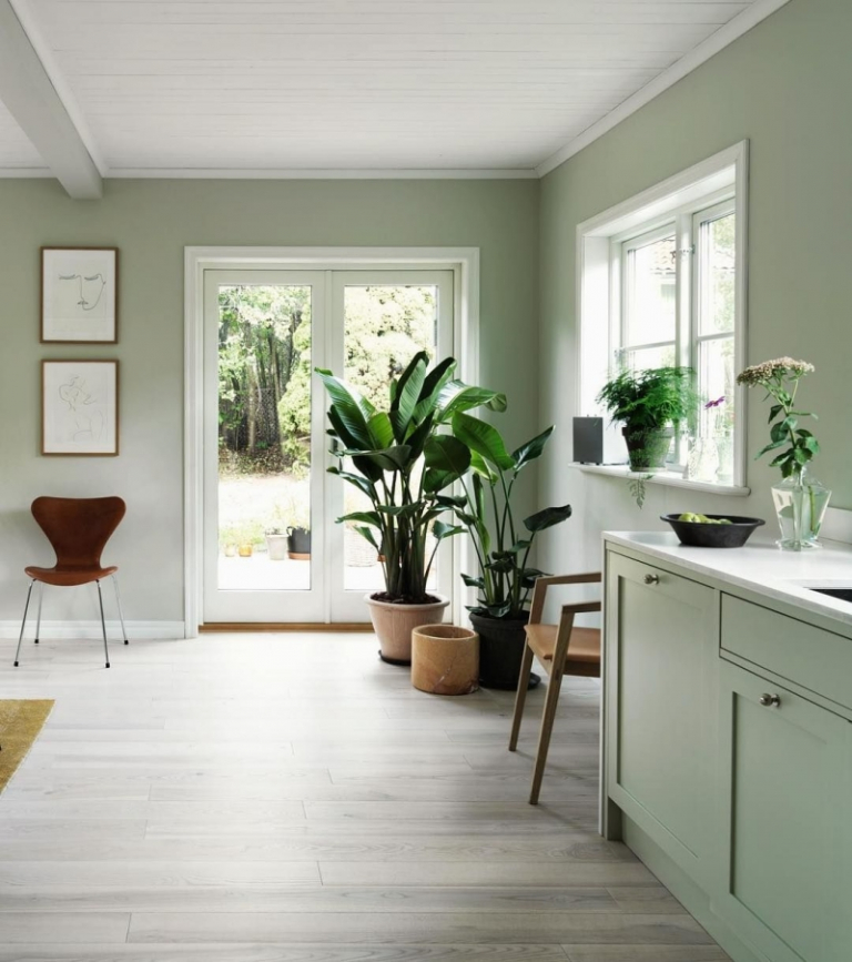 La couleur vert sage pour une déco sereine et élégante en 2022