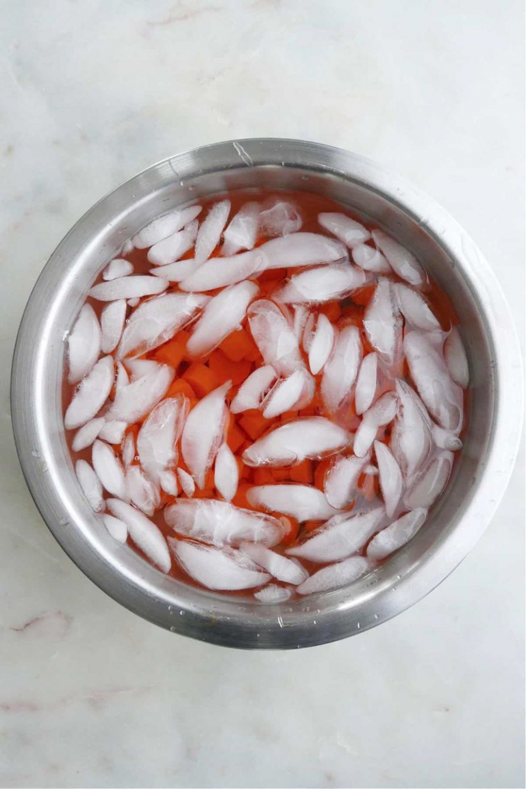 Crues ou blanchies – comment congeler des carottes proprement