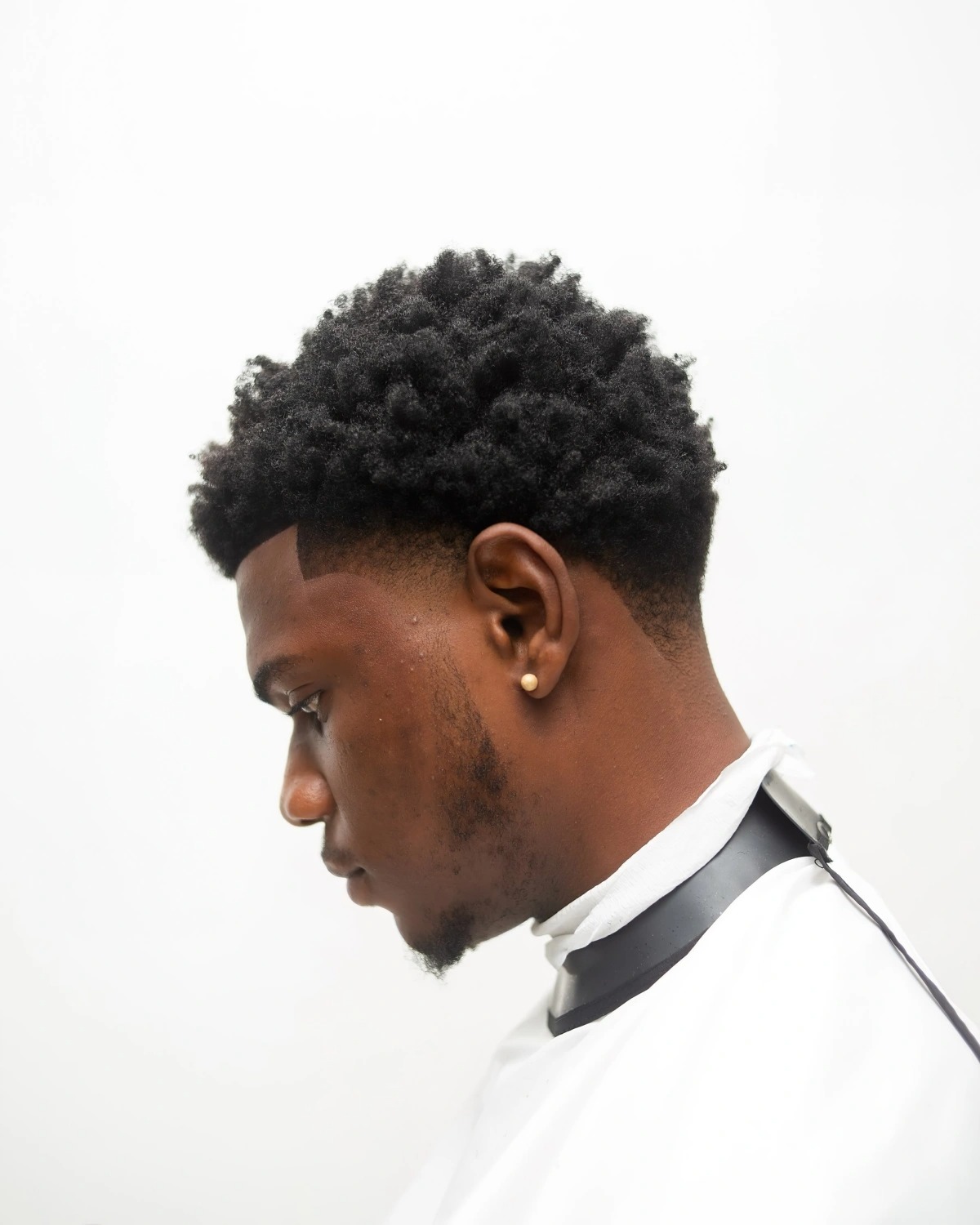 Taper Cheveux Court Noir